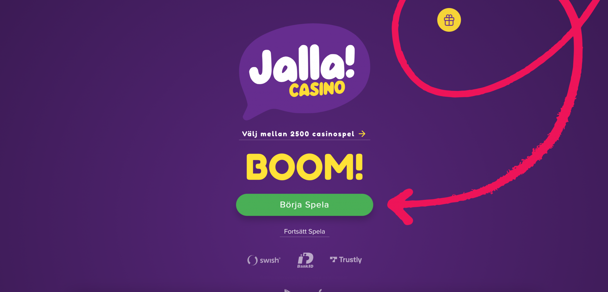 Jalla Casino logga in - Casino med svensk licens